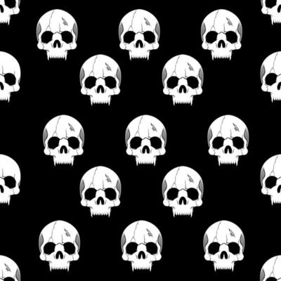 Skull Pattern Vector Art, Icons, and Graphics for Free Download