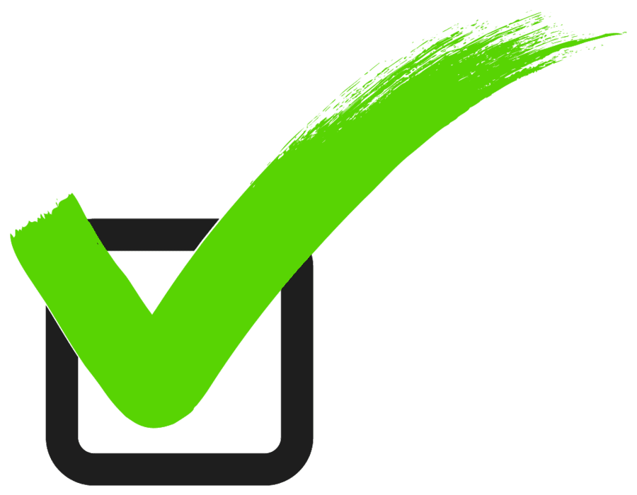 Check Vert PNG pour téléchargement gratuit