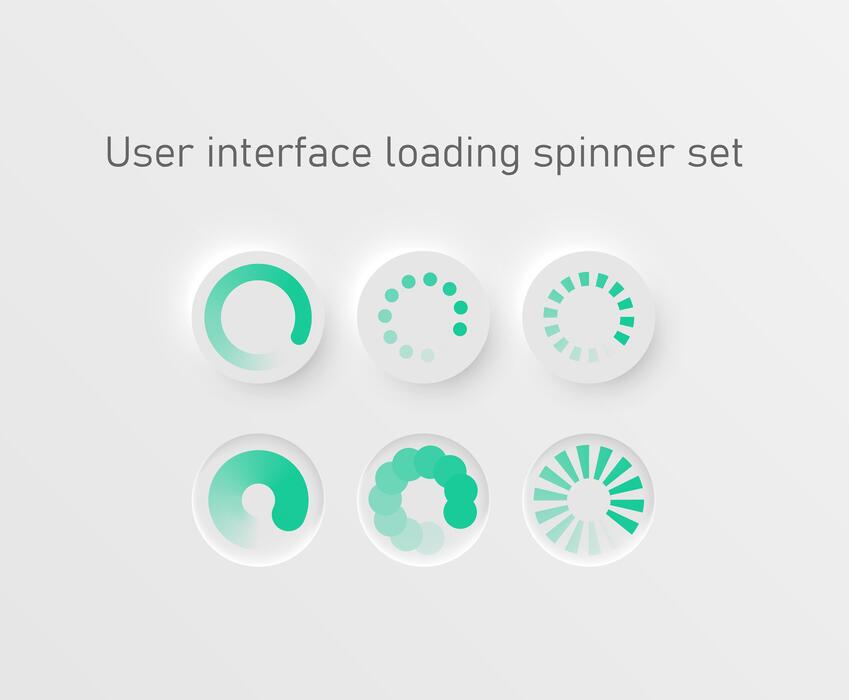 Loading Spinner Vector Art, Icons, and Graphics for Free Download