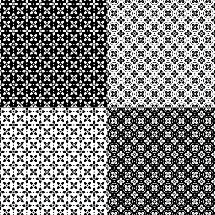 Page 4 | Simple Black And White Patterns Vector Art, Icons, and ...