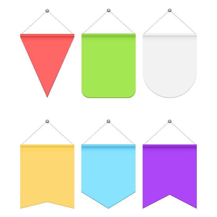 Pennant Flag Vector Art, Icons, and Graphics for Free Download