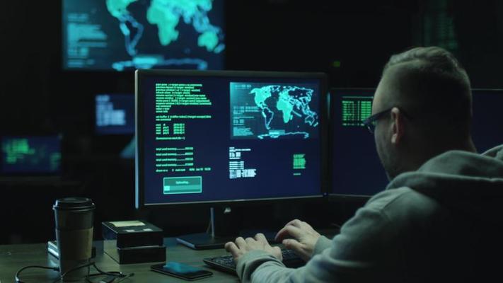 Hacker Screen Stock Video Footage for Free Download