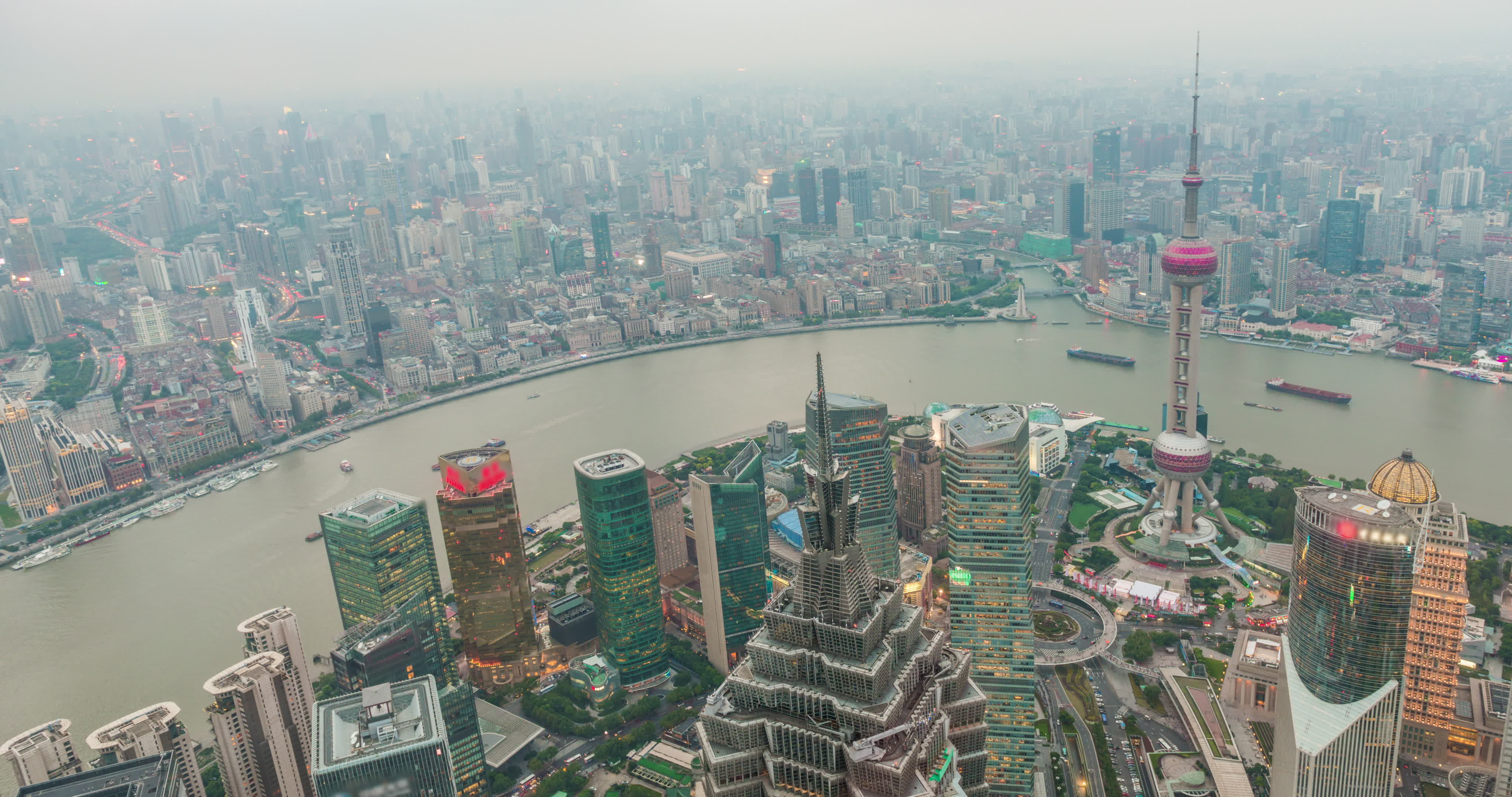 Oriental Pearl Tower Stock Video Footage for Free Download