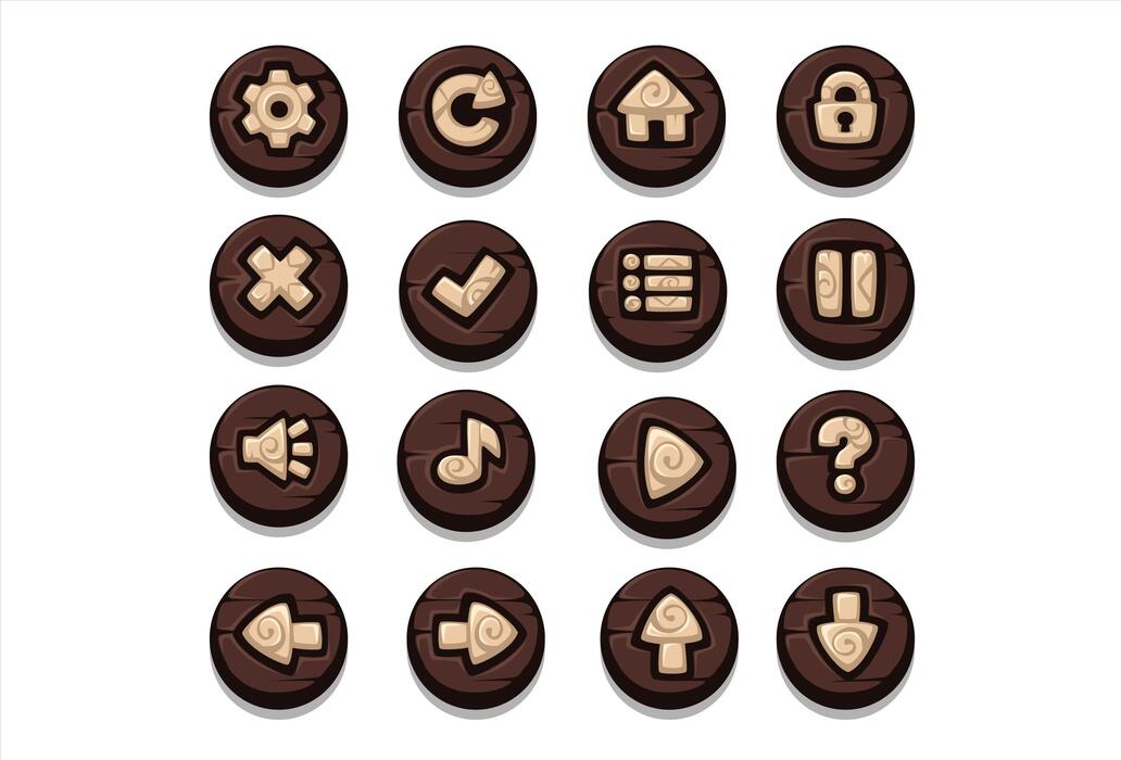 Button Texture Vector Art Icons And Graphics For Free Download