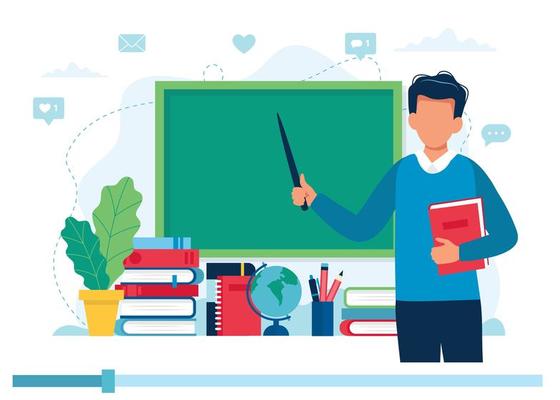 Teacher Vector Art, Icons, and Graphics for Free Download