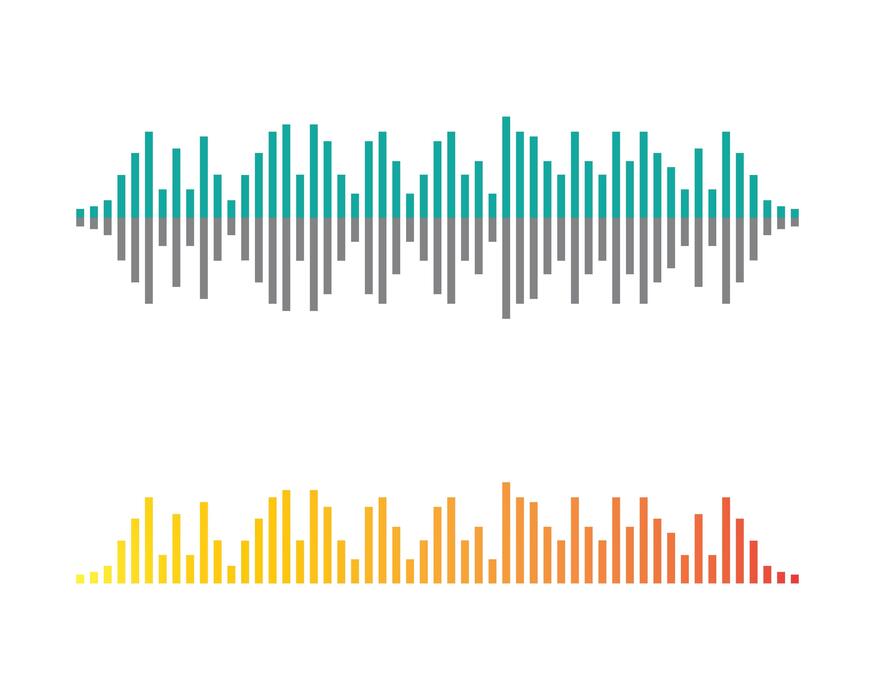 Sound Wave Pattern Vector Art Icons And Graphics For Free Download