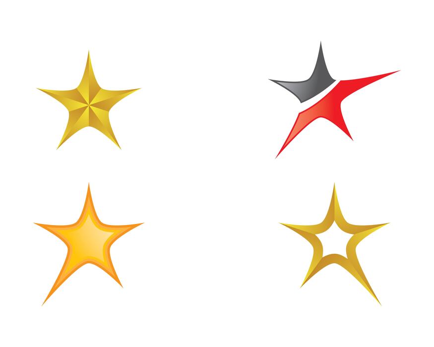 Five Star Logo Vector Art, Icons, and Graphics for Free Download