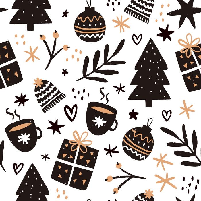 Christmas Pattern Vector Art, Icons, and Graphics for Free Download
