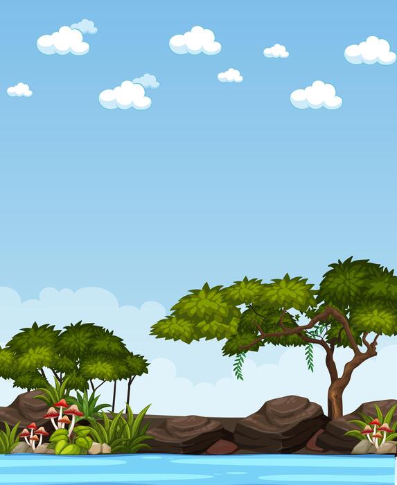 Spring Scene Vector Art, Icons, and Graphics for Free Download