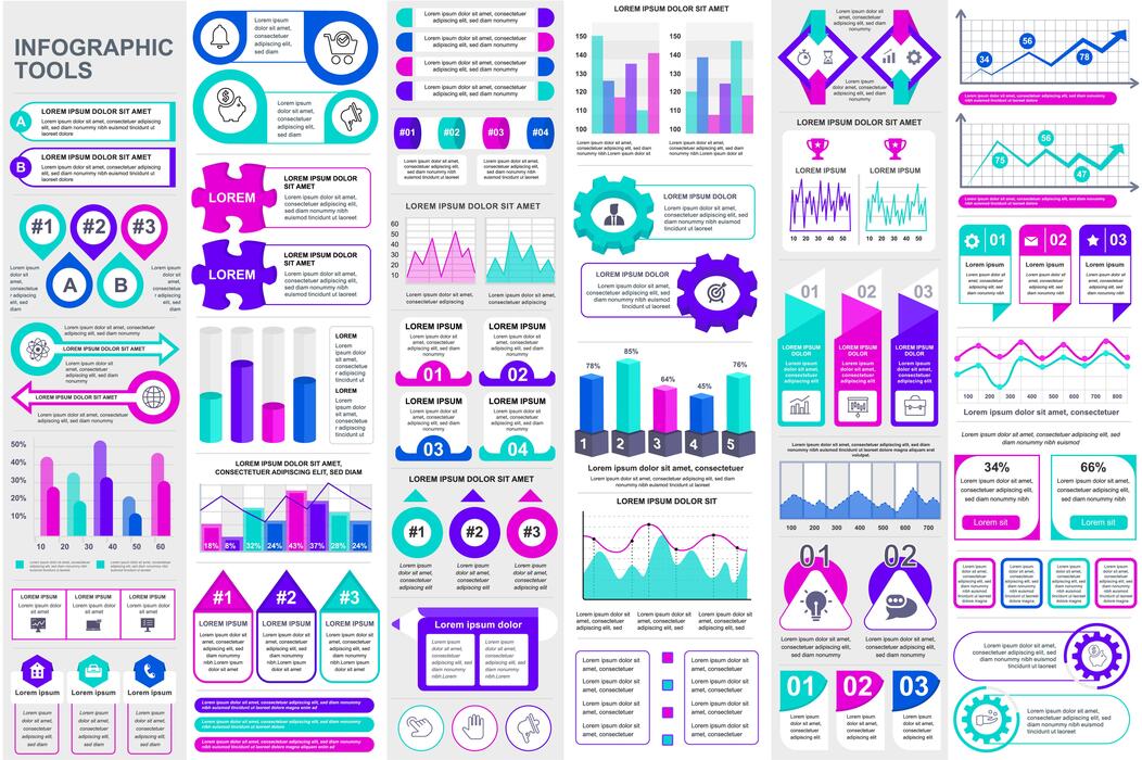 Data Visualization Vector Art, Icons, and Graphics for Free Download