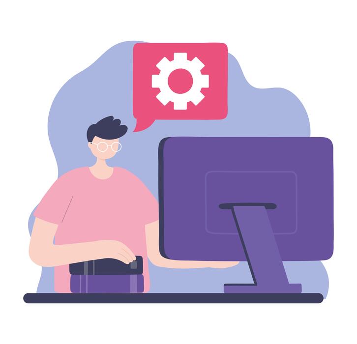 Computer Training Vector Art, Icons, and Graphics for Free Download
