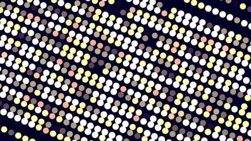 Multi colored dot pattern fading on 4k black background 1615914 Stock ...