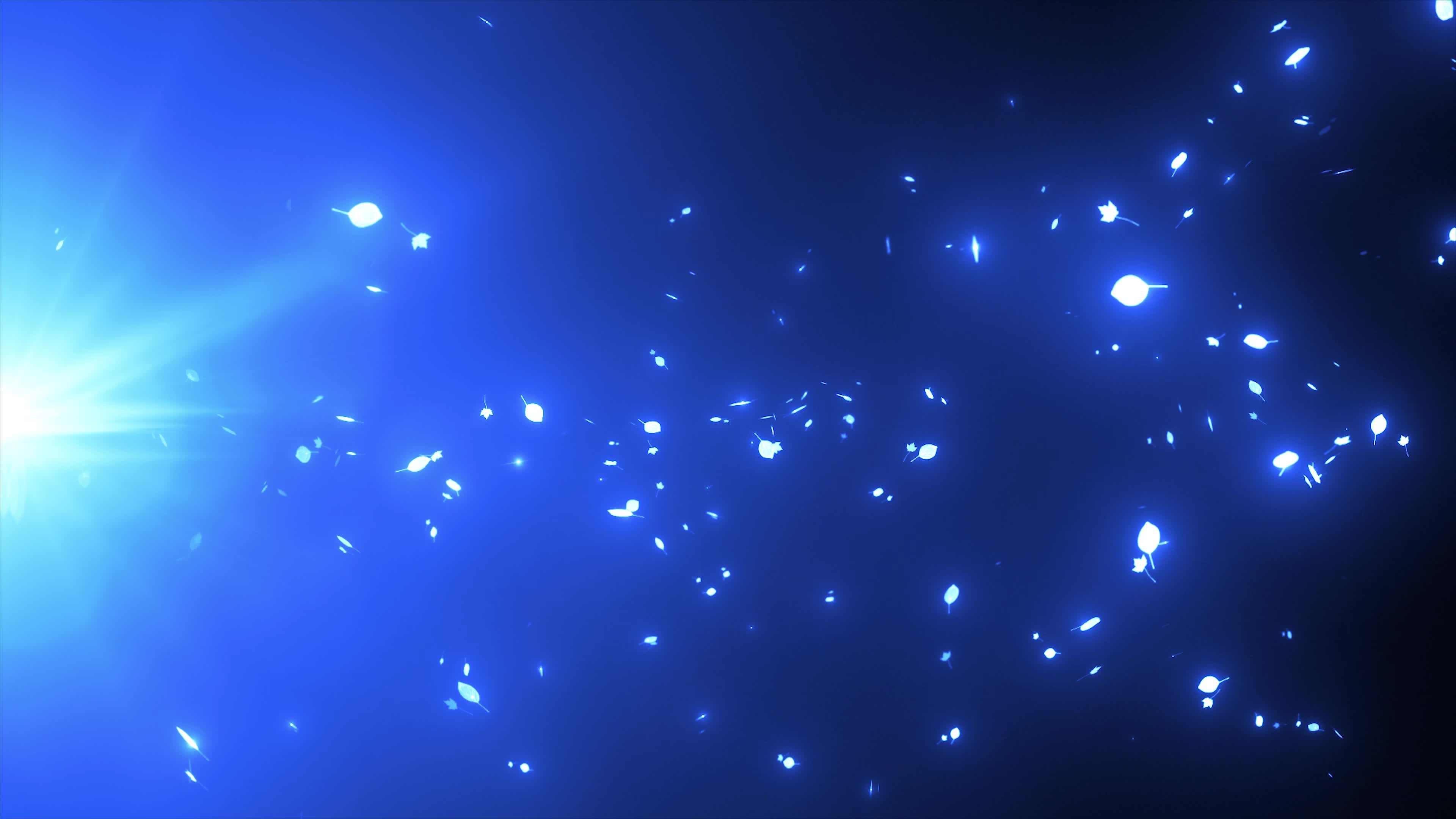 Abstract Light Particle Background Flowing Loop 1620697 Stock Video at ...