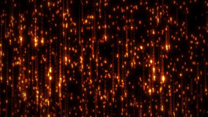Binary Code Loop Stock Video Footage for Free Download