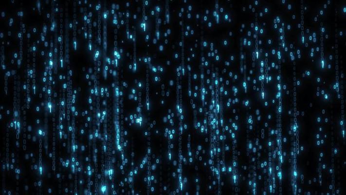 Falling Binary Code Stock Video Footage for Free Download