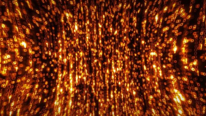 Binary Code Loop Stock Video Footage for Free Download