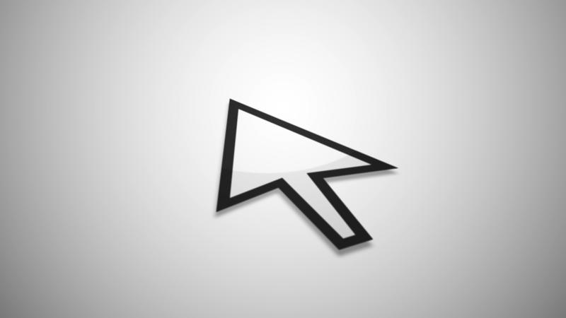 Computer Cursor Pointer Icon 1621627 Stock Video at Vecteezy