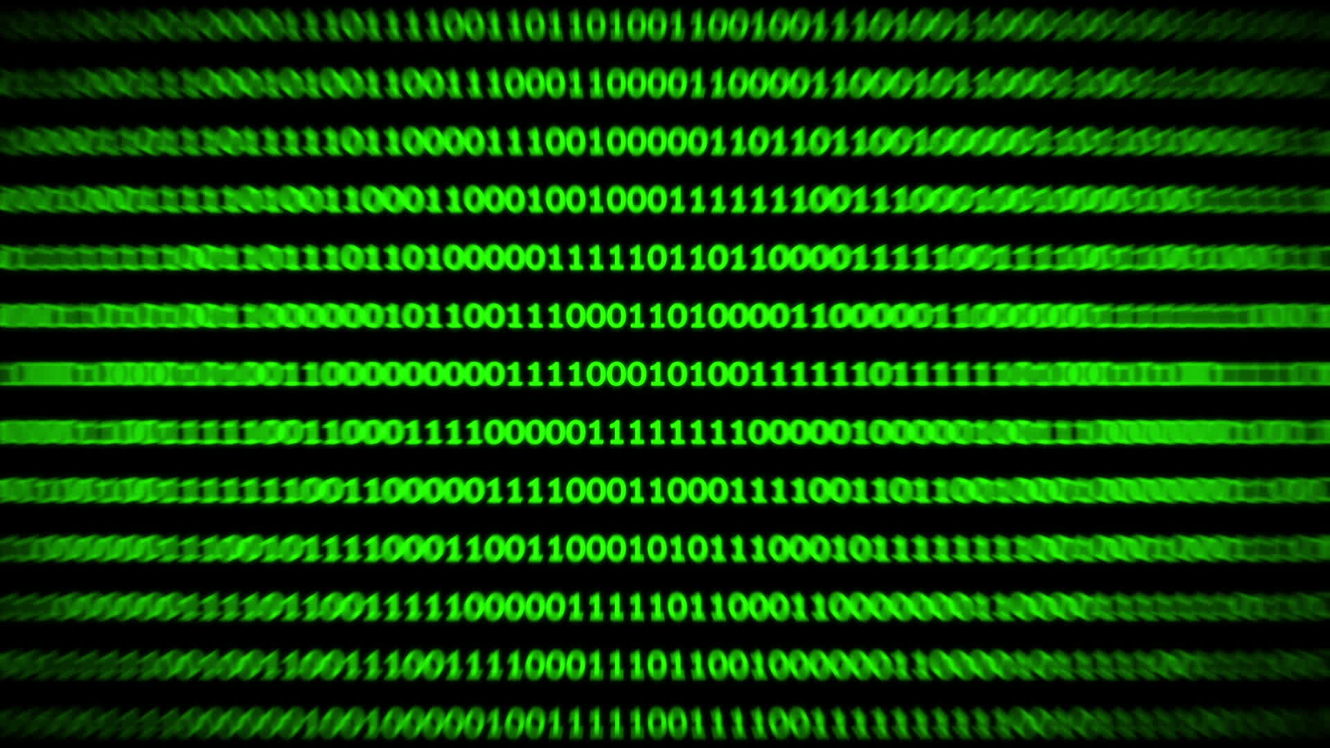 Green Binary Digital Code Binary Computer Code Image & Photo (Free
