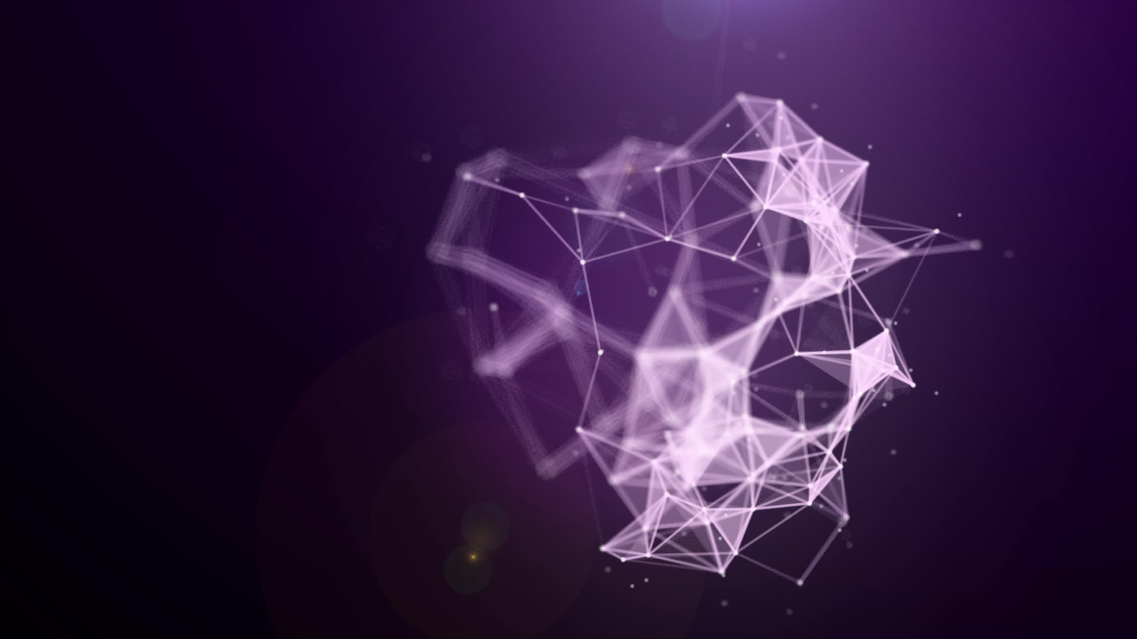 Plexus Structure Evolving In Organic Motion 1624181 Stock Video at Vecteezy