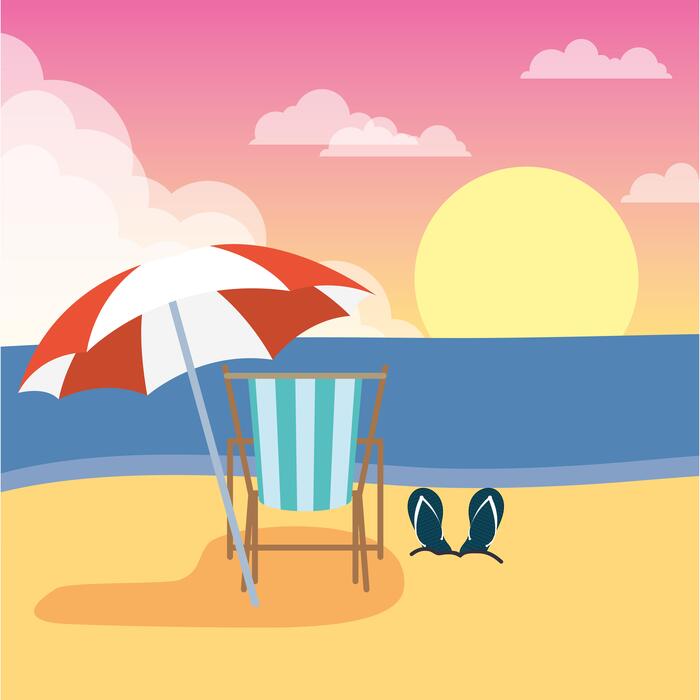 Page 3 | Beach Scene Vector Art, Icons, and Graphics for Free Download