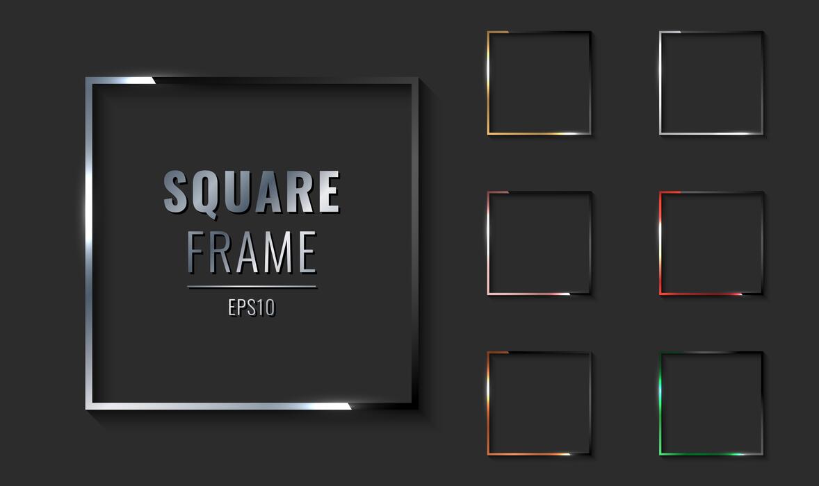 Square Border Vector Art Icons And Graphics For Free Download
