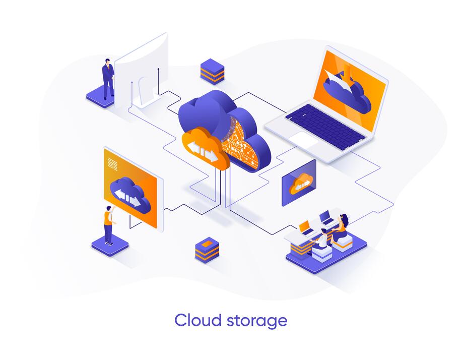 Cloud Storage Vector Art, Icons, and Graphics for Free Download