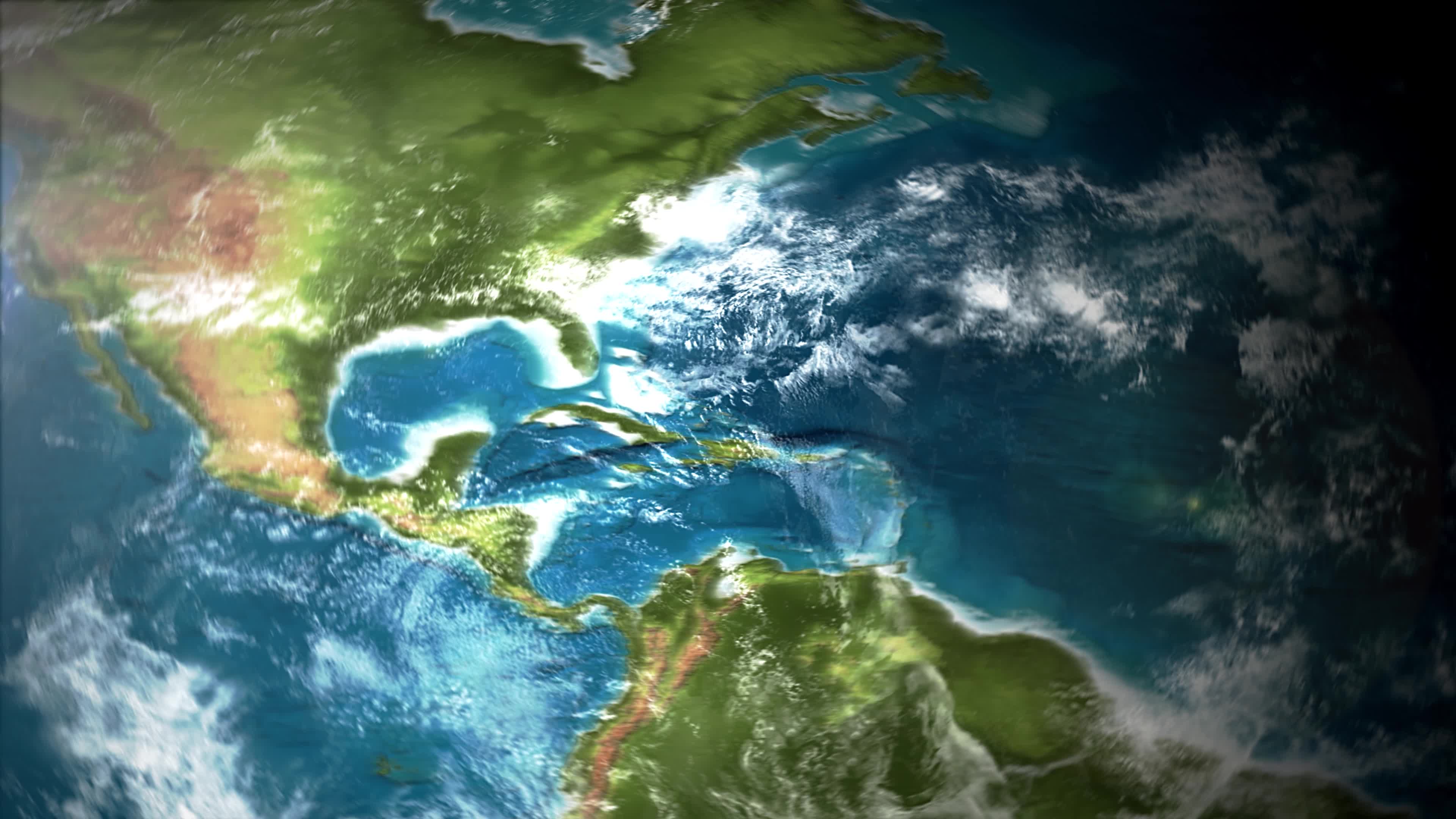 4k Earth Map View From Satellite 1787965 Stock Video at Vecteezy