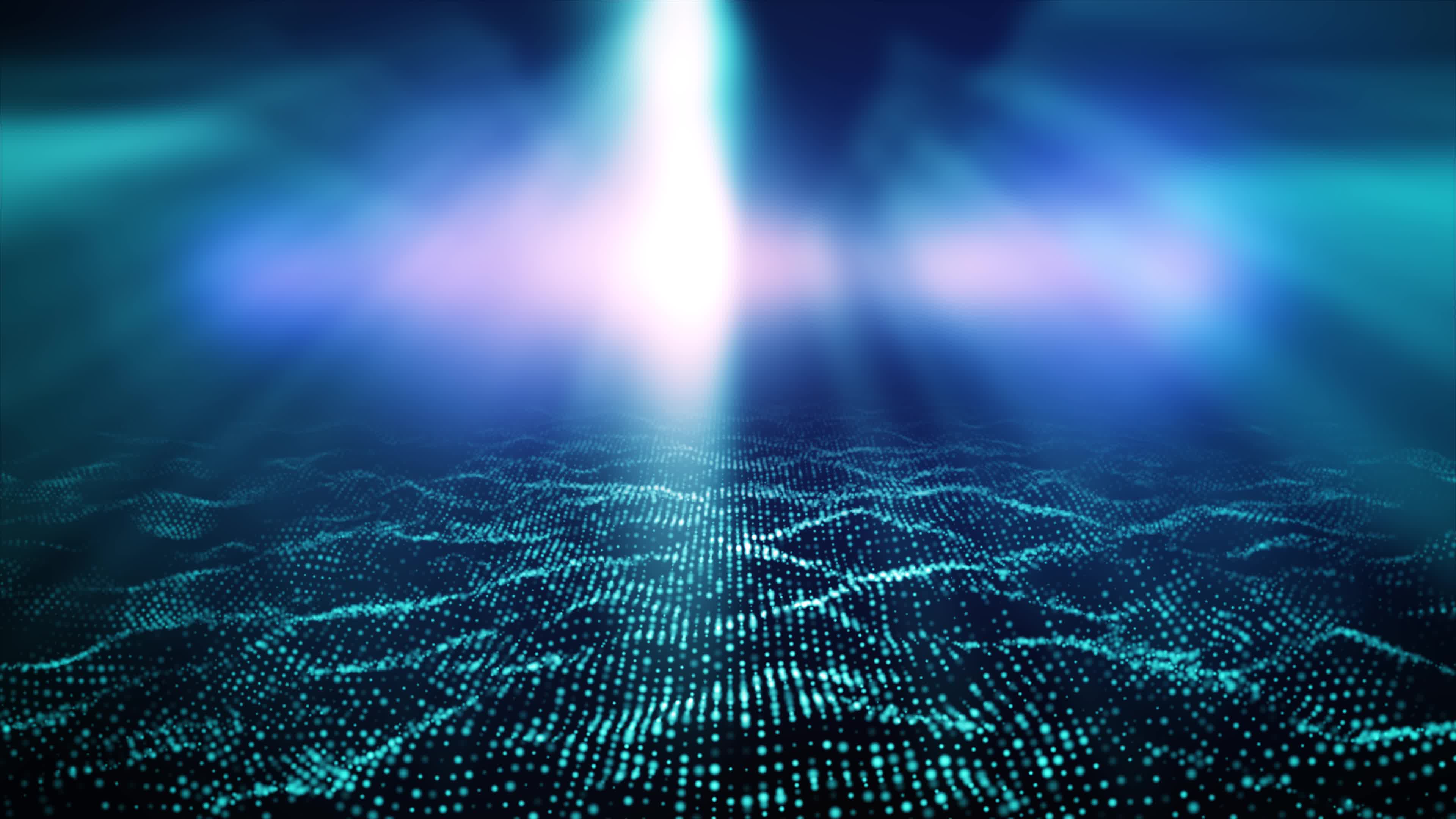 Rectangular linear grid on blue vertical gradient lines background ...