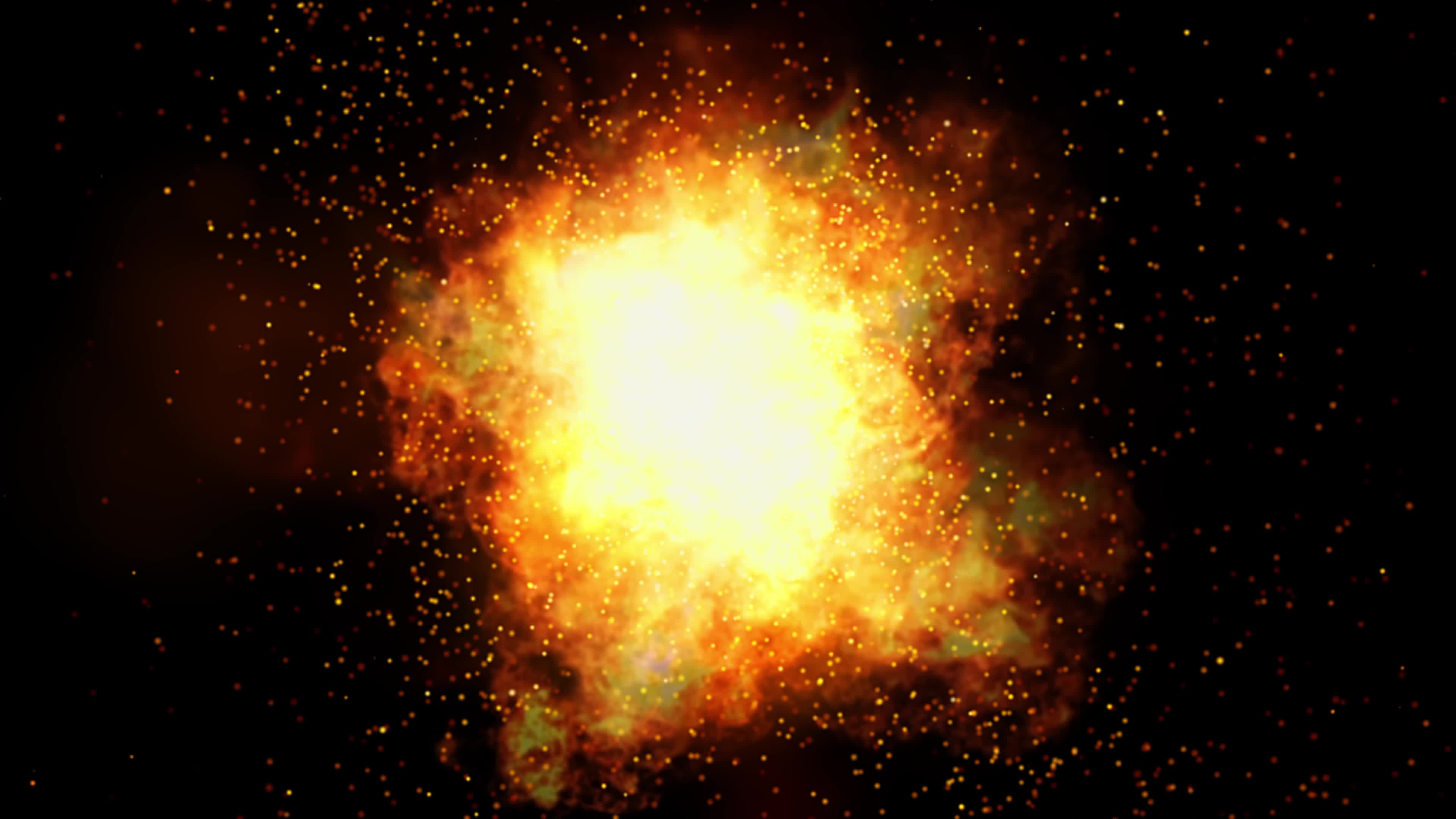 Shockwave Power Fire Explosion Loop 1790096 Stock Video at Vecteezy