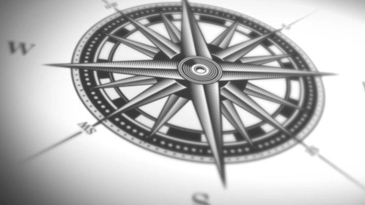 Compass Animation Stock Video Footage for Free Download