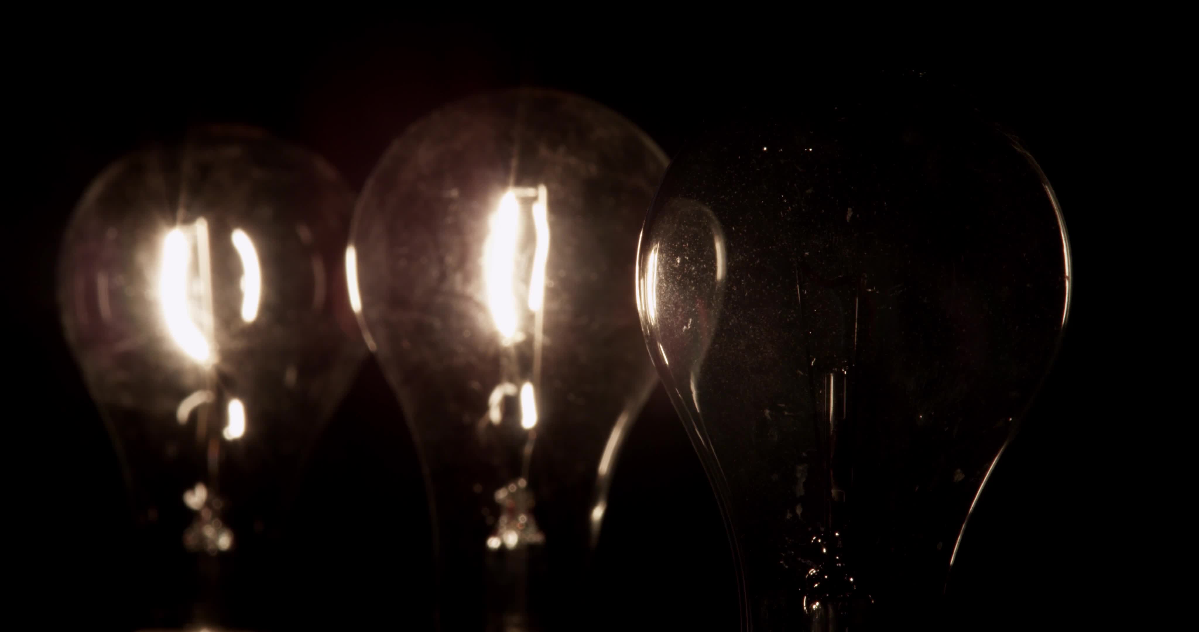 Light Bulb Turn On Stock Video Footage for Free Download