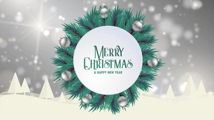 Christmas Message Stock Video Footage for Free Download