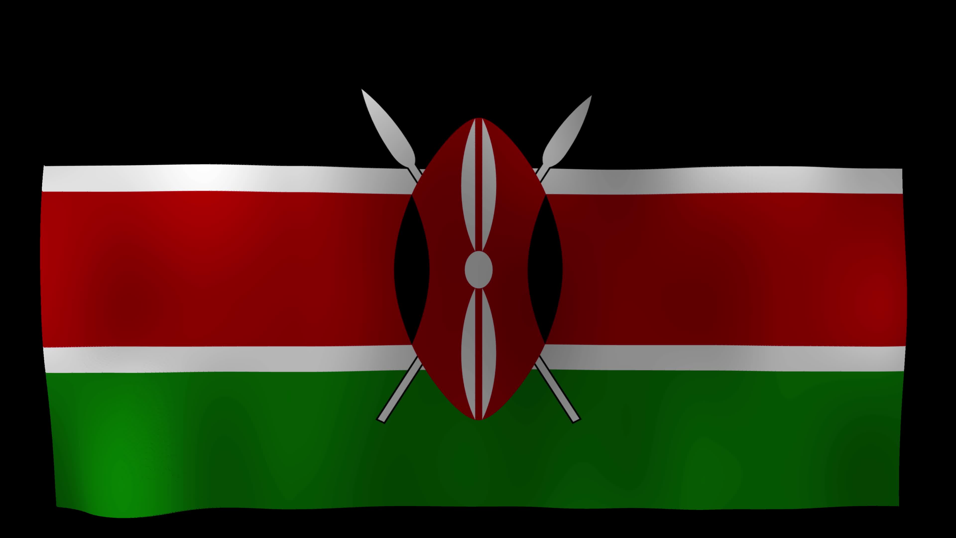 Kenyan Flag Hd