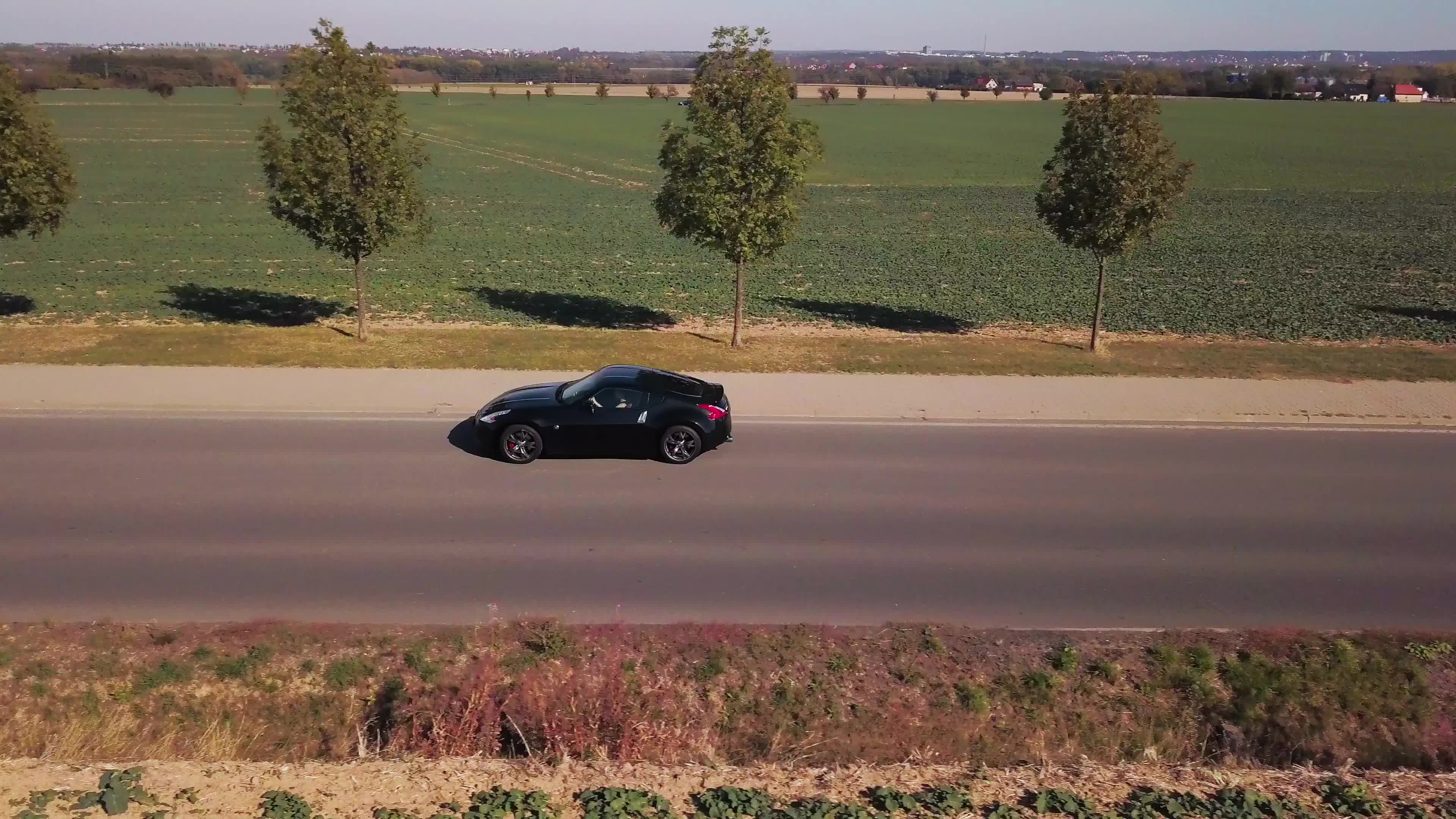 Car Drone Stock Video Footage for Free Download