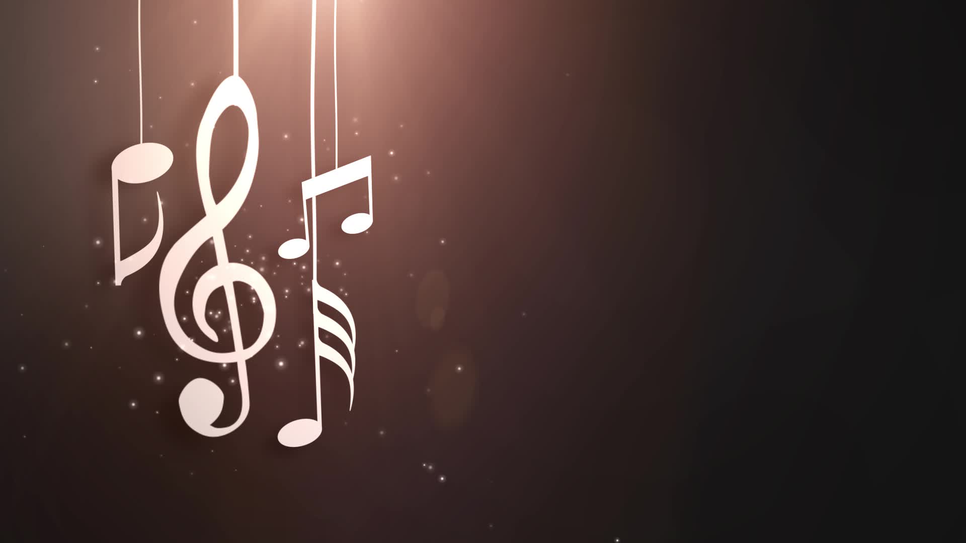 Music Notes Animation Stock Video Footage for Free Download