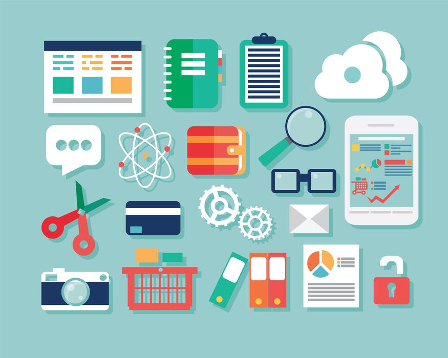 Cloud Computing Icons Vector Art, Icons, and Graphics for Free Download