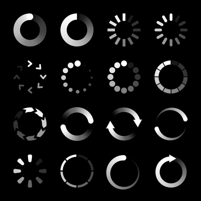 Loading Icon Vector Art, Icons, and Graphics for Free Download