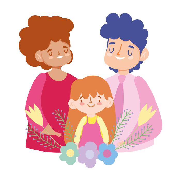 Mother Daughter Vector Art, Icons, and Graphics for Free Download