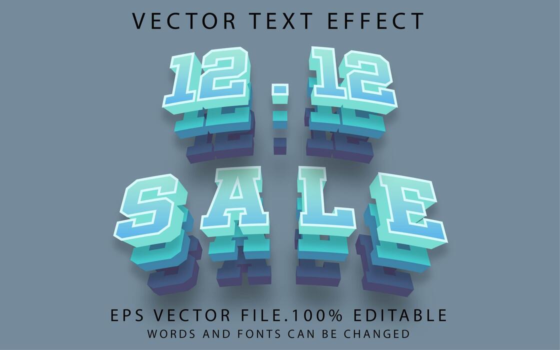 3d Text Vector Art, Icons, and Graphics for Free Download