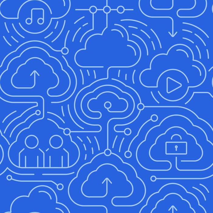 Cloud Computing Background Vector Art, Icons, and Graphics for Free ...