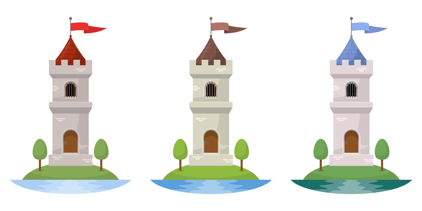 Castle Vector Art, Icons, and Graphics for Free Download