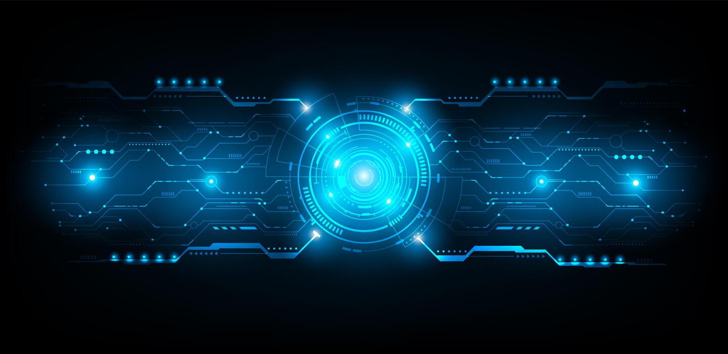 Circuit Board Circle Vector Art, Icons, and Graphics for Free Download