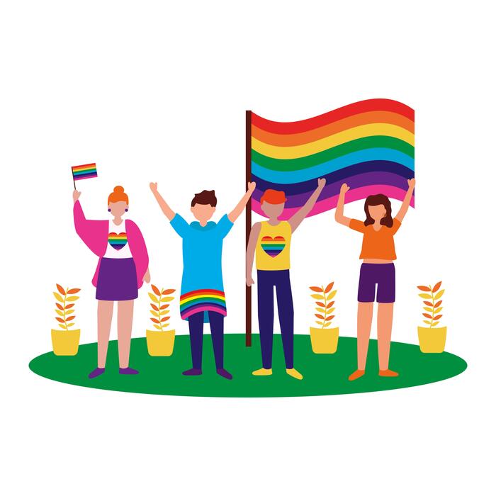 Pride March Vector Art, Icons, and Graphics for Free Download