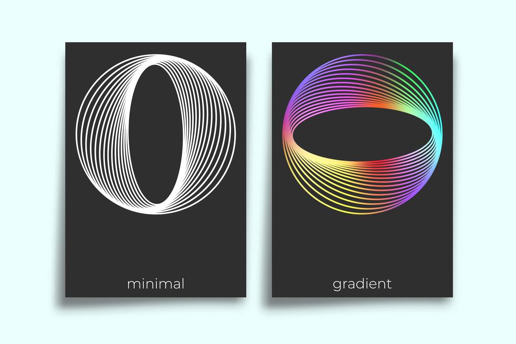 Minimal Gradient Vector Art, Icons, and Graphics for Free Download