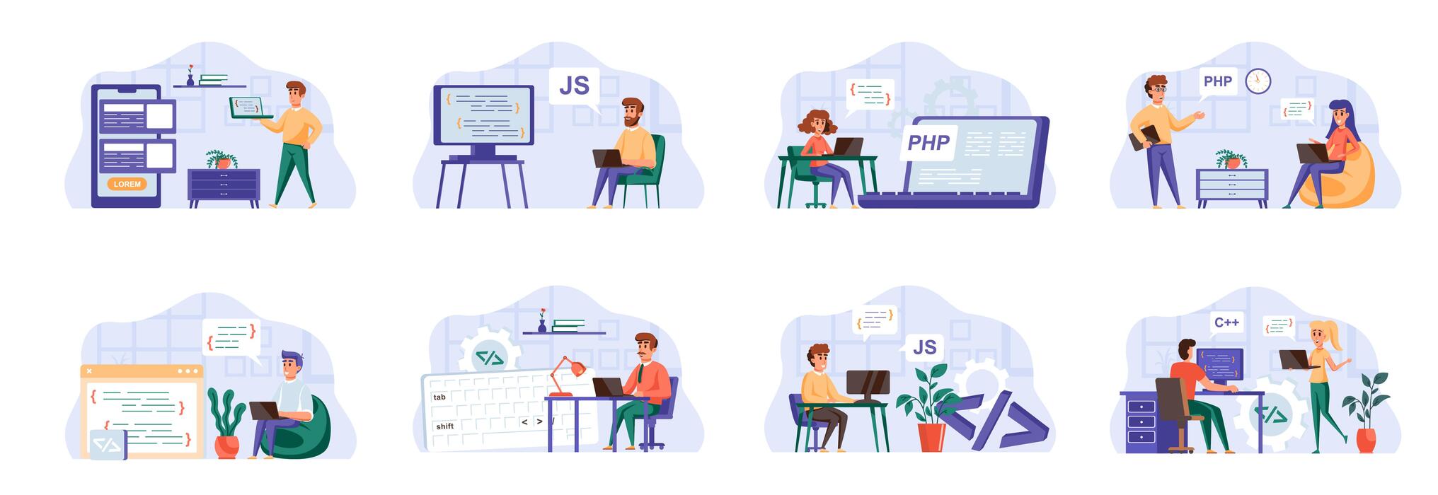 Software Engineer Vector Art, Icons, and Graphics for Free Download