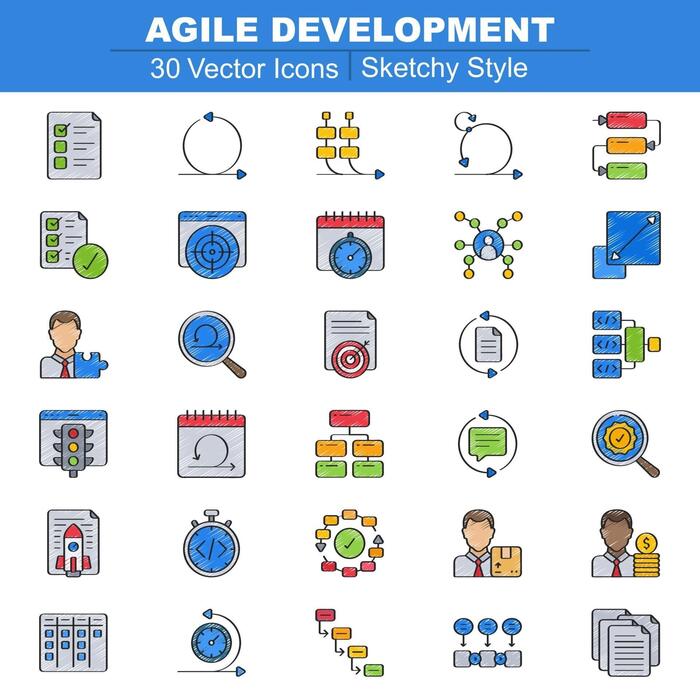 Agile Vector Art, Icons, and Graphics for Free Download