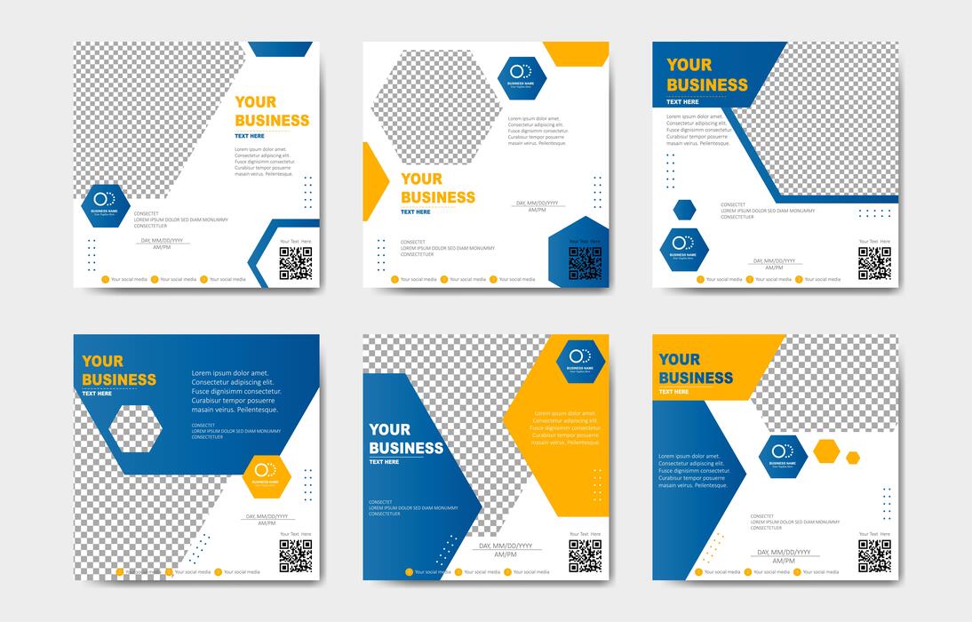 Social Media Poster Vector Art, Icons, and Graphics for Free Download