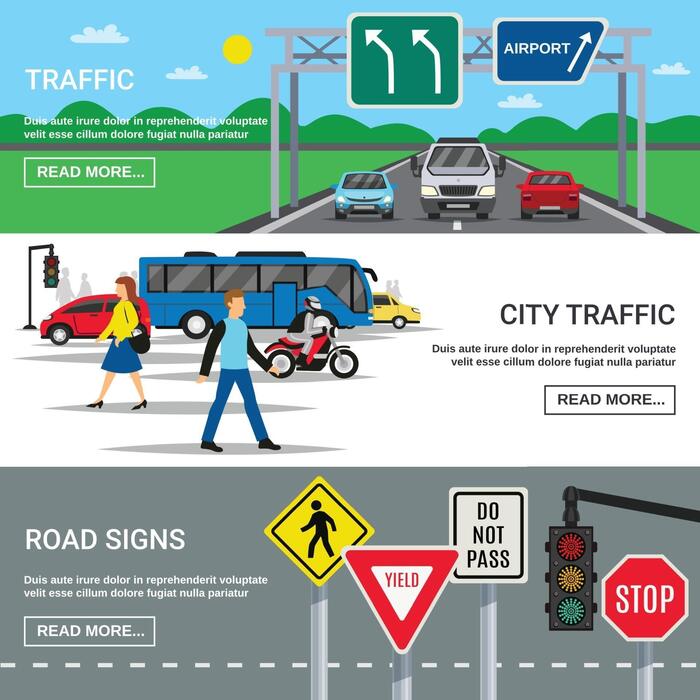 Traffic Vector Art, Icons, and Graphics for Free Download