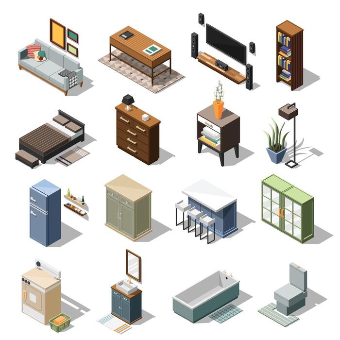 Interior Design Icons Vector Art, Icons, and Graphics for Free Download