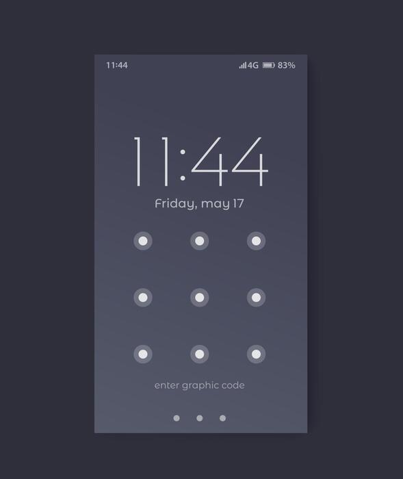Lock Screen Vector Art, Icons, and Graphics for Free Download